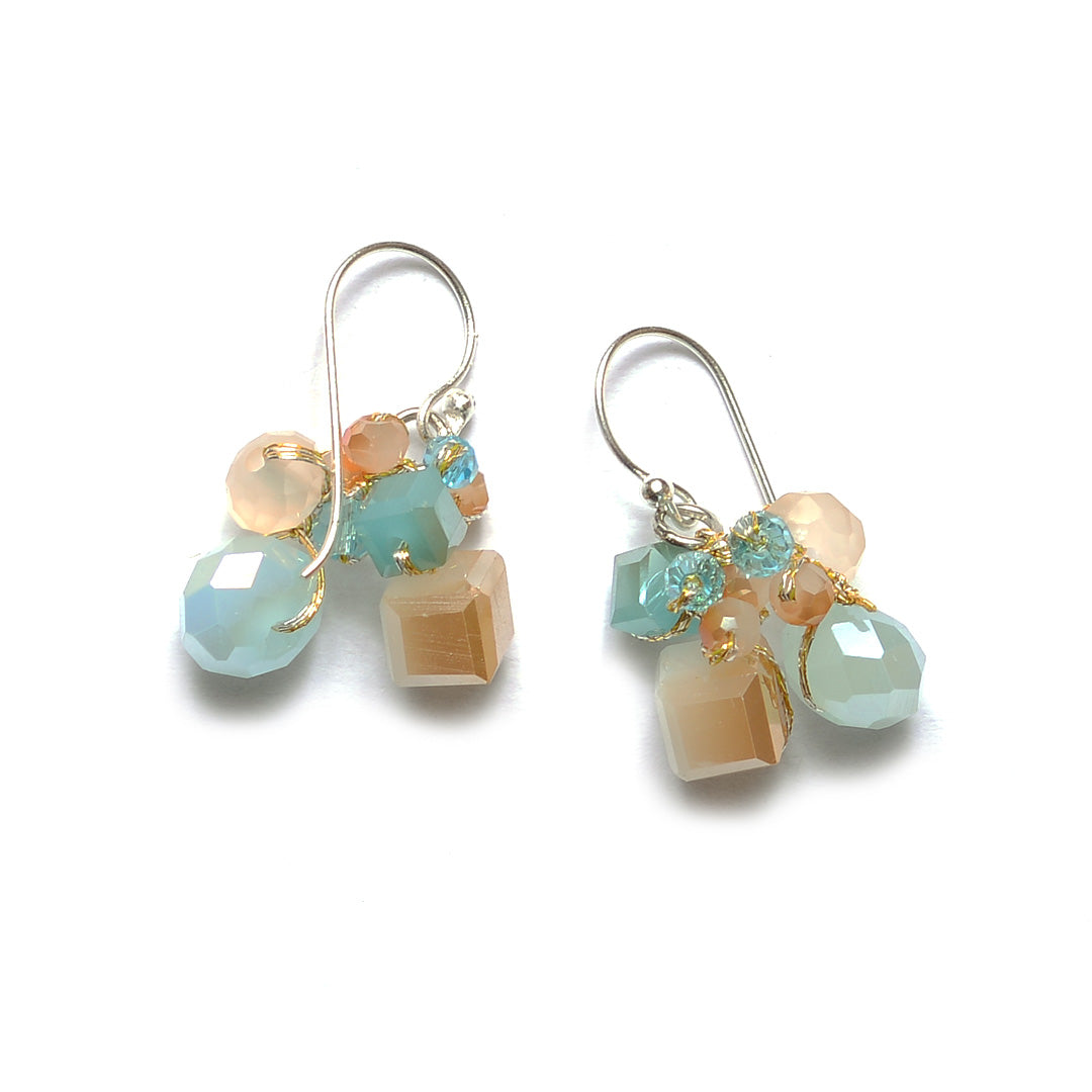 SKE11 : Silk & Stones Earrings – Annabella Moore