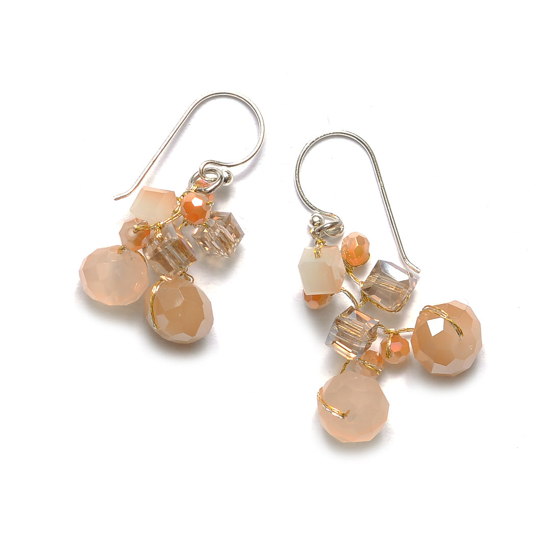 SKE11 : Silk & Stones Earrings – Annabella Moore